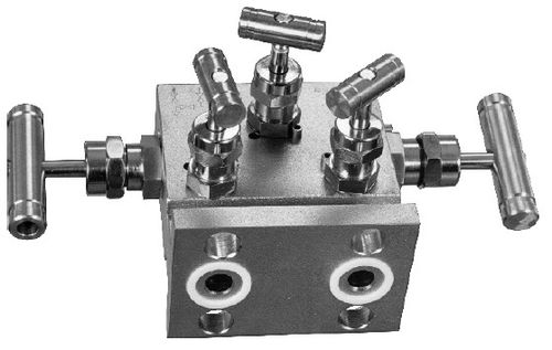 5-way manifold - VM-3, VM-5 - APLISENS S.A. - stainless steel