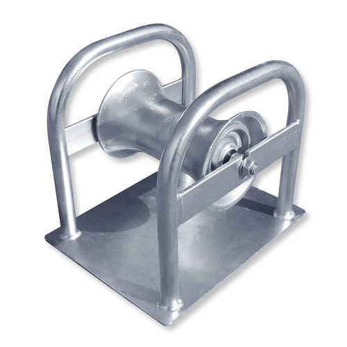 Cable laying roller with base plate - 080-1901-010 - Jakob Thaler GmbH ...