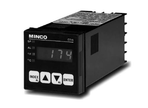 Digital temperature controller - -212 °C ...+1 371 °C | CT15 - MINCO - PID