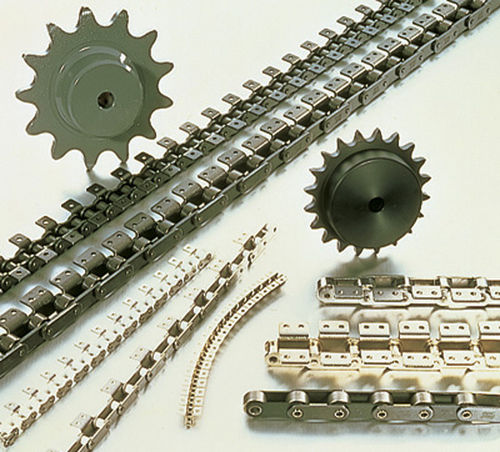 Steel conveyor chain - RF series - Tsubakimoto Chain - double-pitch ...