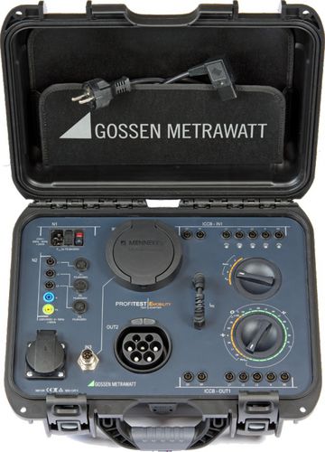 Cable tester - PROFITEST E-MOBILITY - GOSSEN METRAWATT GmbH - for ...