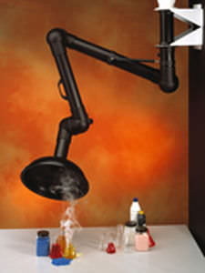 Fixed extraction arm - CHIKO AIRTEC - wall-mounted / ceiling-mounted ...