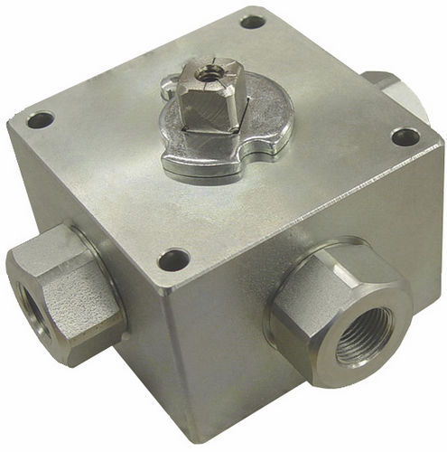 Ball valve - DN 4 - 25, max. 400 bar - Pister Kugelhähne - manual / for ...