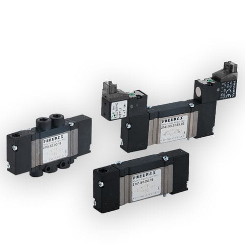 Spool pneumatic directional control valve - 2100 series - PNEUMAX ...