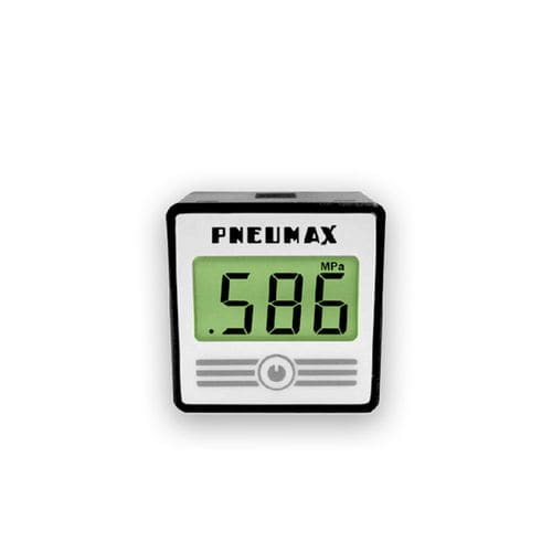 Digital pressure gauge - DS series - PNEUMAX - flange / panel-mount ...