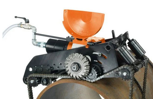 Cast iron pipe saw - RDG 1500 A - FEIN - steel / chain / pneumatic