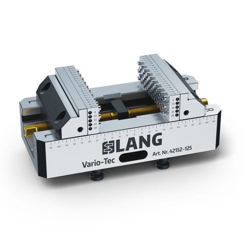 Self-centering vise - 42152-125 - LANG Technik - for machine tools / 5 ...