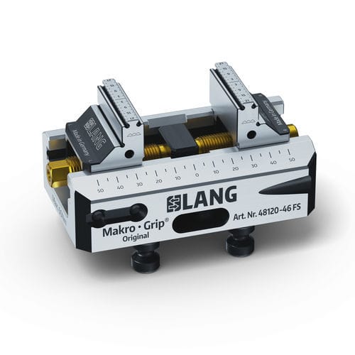 Machine tool vise - 48120-46 FS - LANG Technik - 5-axis
