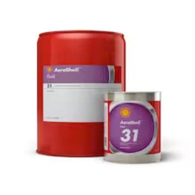 Synthetic fluid - AeroShell 31 - Shell Lubricants - hydraulic