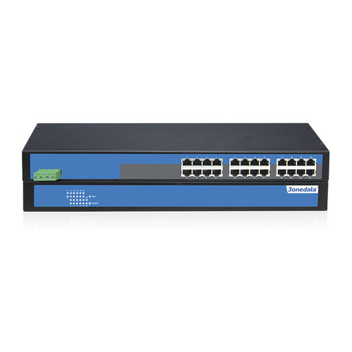 Unmanaged switch - ES1024 - 3onedata Co.,Ltd. - 24 ports / layer 2 / rack-mount