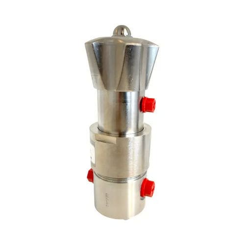 Back pressure pressure relief valve - IMF - for gas / high-pressure / steel