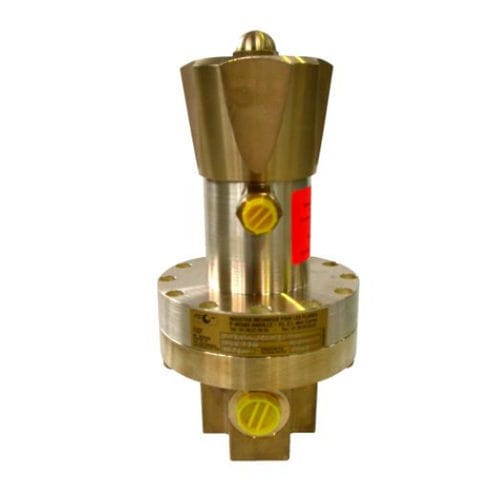 Air and gas back-pressure regulator - B066 - IMF - spring / brass ...
