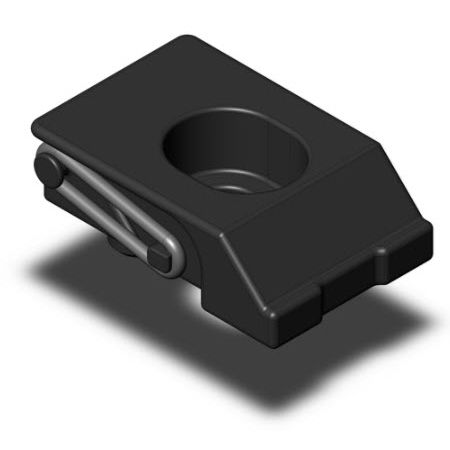 Cam-operated clamp - CP133-04007 - Fixtureworks - compact / low-profile ...