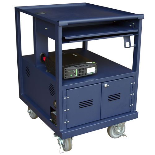 Work station cart - PMC-L2 - Storage Battery Systems, LLC - metal ...