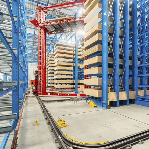 Warehouse automatic storage system - OHRA Regalanlagen - high-density