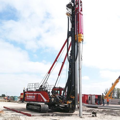 Hydraulic pile-driving hammer - SHK series - Junttan Oy