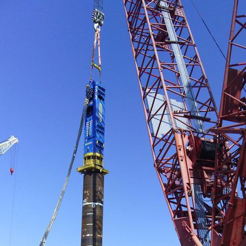 Hydraulic pile-driving hammer - HHKSB - Junttan Oy