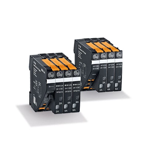 Modular circuit breaker - DF11, DF12, DF22 series - ifm electronic - fused
