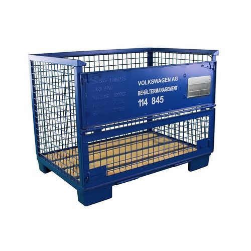 Wire mesh pallet box - VW 114845 - Schneider