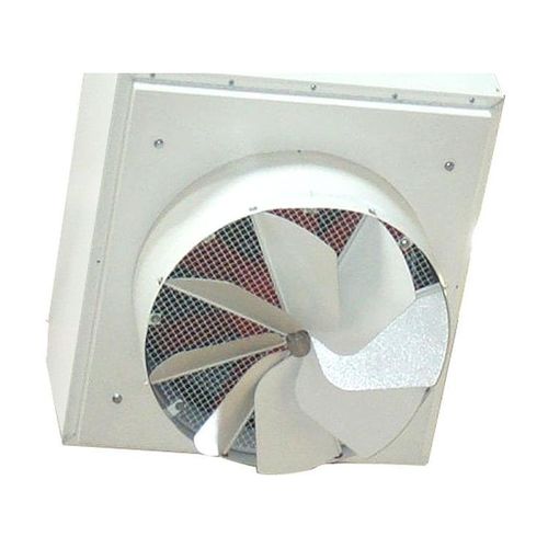 Hot water air heater unit - Uniflow - Biddle - steam / wall-mounted ...