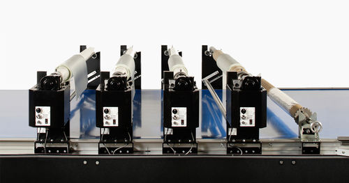 Fabric rewinder-winder - Eastman Machine Company - automatic / roller