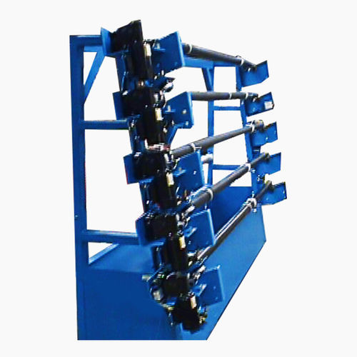 Fabric rewinder-winder - Eastman Machine Company - roller