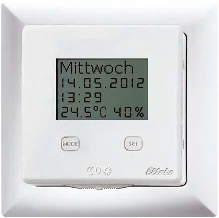 Thermo hygrostat - FUTH55D - Eltako Electronics - electronic