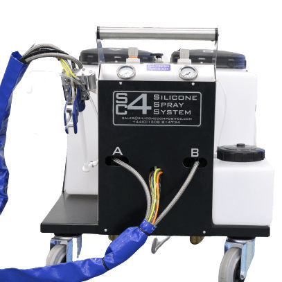 Spray system for the mining industry - SC4 - Composite Integration Ltd