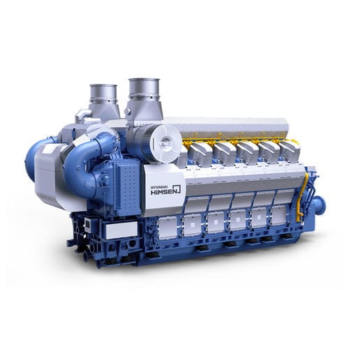 Dual-fuel engine - H54DFV series - Hyundai Heavy Industries-Marine ...