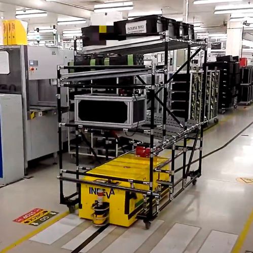 Warehouse AGV - INDEVA® - Scaglia Indeva - for the automobile industry ...