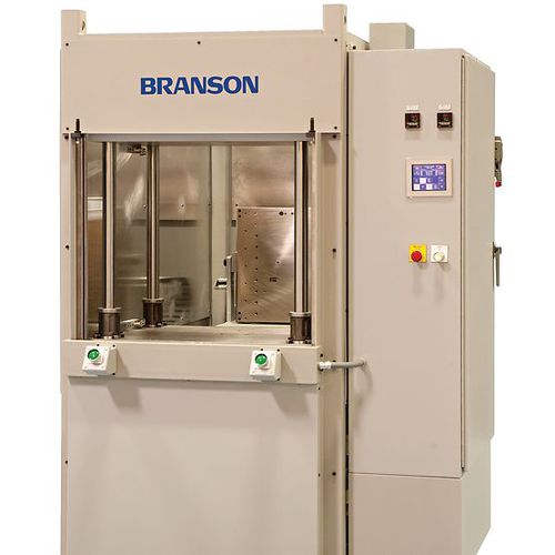 Hot plate welding machine - HH24A - Branson Ultrasonics - automatic ...