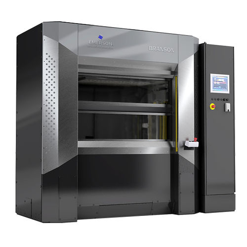 Vibrating welding machine - GVX-3H - Branson Ultrasonics - servo-driven ...