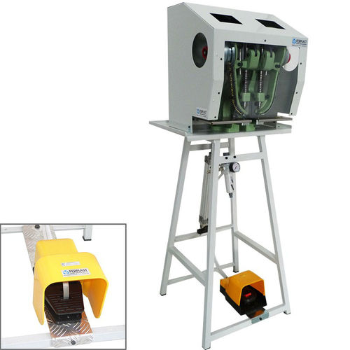 Pneumatic eyeleting machine - V2 series - Ferplast - with 2 heads