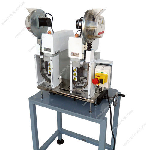 Electric eyeleting machine - FP-OE2 - Ferplast - with 2 heads