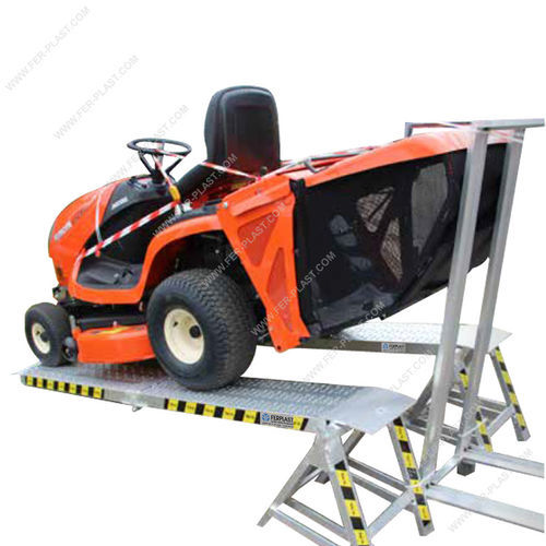 Fixed loading ramp - FPH series - Ferplast - folding