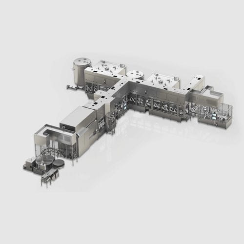 Sterile filling line - OPTIMA packaging group GmbH - bottle / vial ...