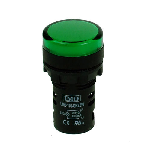 Steady pilot light - LMB-12-GREEN - IMO Precision Controls Limited ...