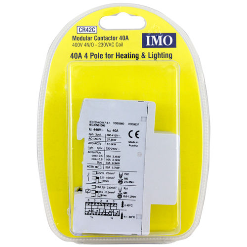 Lighting contactor - CR42C - IMO Precision Controls Limited ...