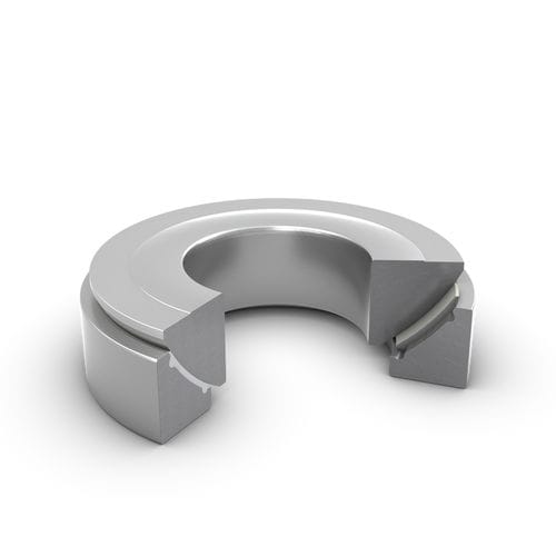 Axial plain bearing - GX series - SKF - radial / spherical / steel