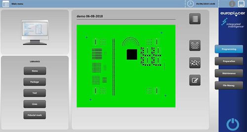Management software - ii-RC - Europlacer - interface / optimization ...