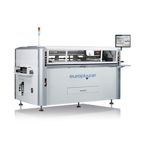 Automatic screen printing machine - EP1550 - Europlacer - solder paste ...