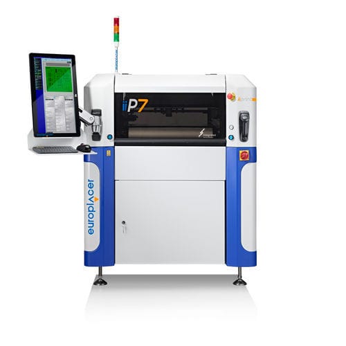 Automatic stencil printer - ii-P7 - Europlacer - solder paste / SMT ...
