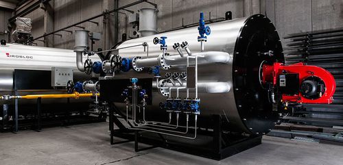 Thermal fluid boiler - PIROBLOC - hot water / steam / gas