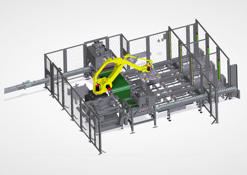 Automatic rack loader/unloader - iXAPACK GLOBAL - cheese / for ...