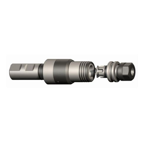 HSK tool holder - AO series - Bilz - DIN / collet / floating