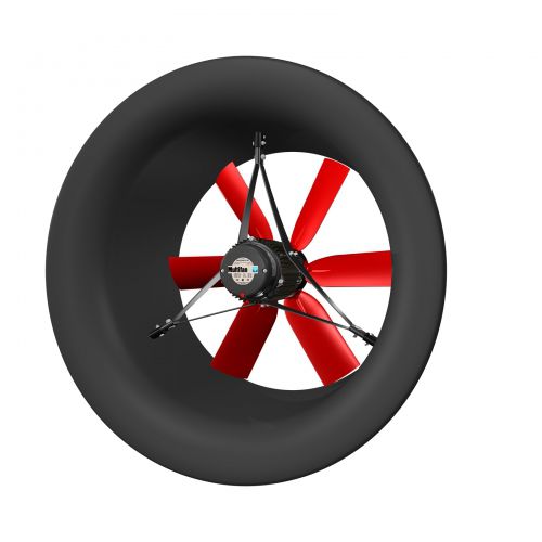 High-pressure fan - Multifan - Vostermans Ventilation - axial ...