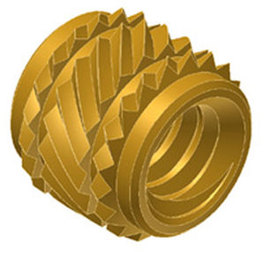 Threaded insert - MINI-TECH® - PSM International - brass / round / for ...