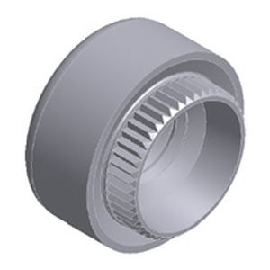 Threaded bushing - ANCHOR® - PSM International - metal / round