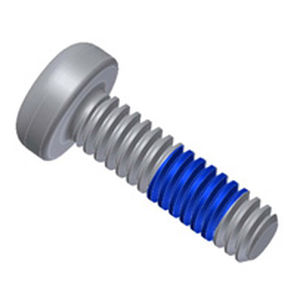 Pan head screw - PSM - PSM International - slotted / nylon / threaded