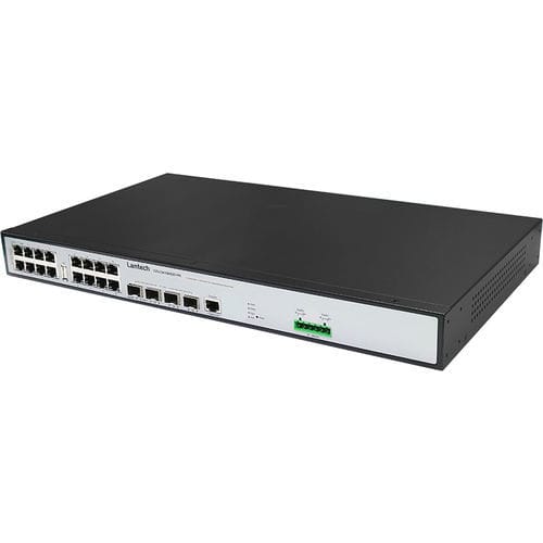 Managed ethernet switch - I(P)GS-L5416MGSFPR-DCI series - Lantech ...